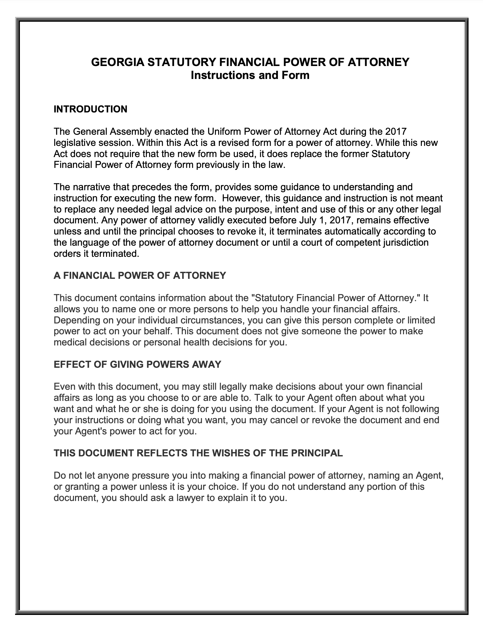 GA End of Life Documents – GAELO